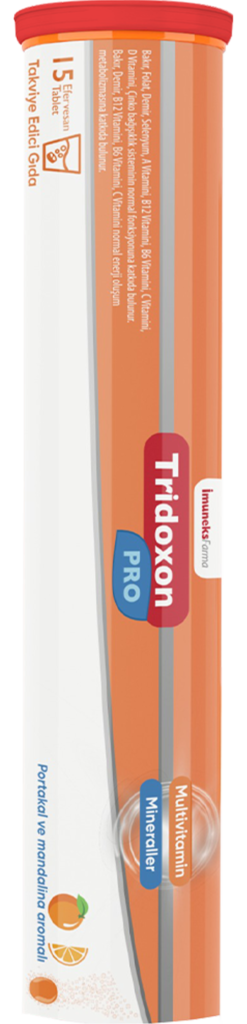 Tridoxon Pro Multivitamin ve Mineral - İmuneks Farma
